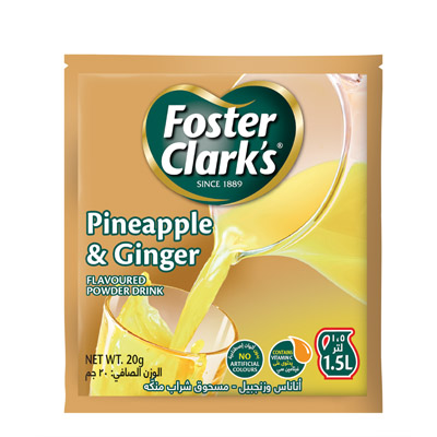 FOSTER CLARK INSTANT DRINK GINGER & PINEAPPLE – Productes Alimentaris ...